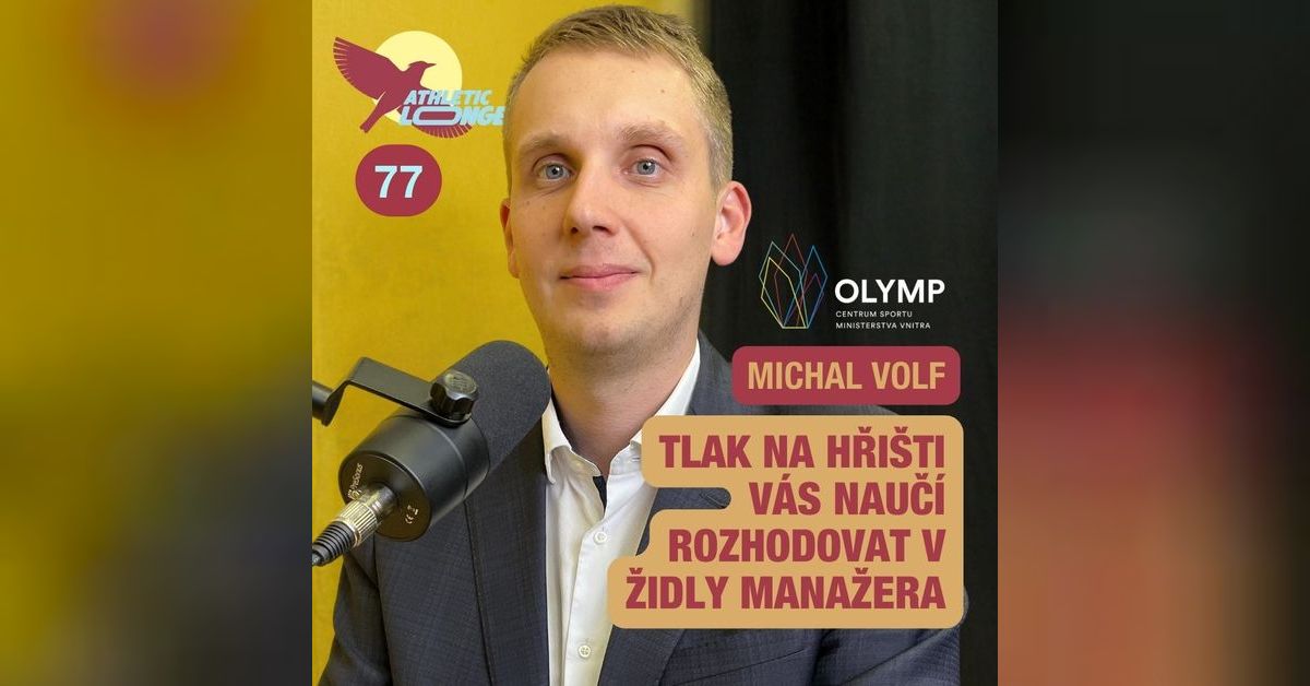 Michal Volf - jak tlak, který rozhodčí zažívá na hřišti, z něj udělá ...