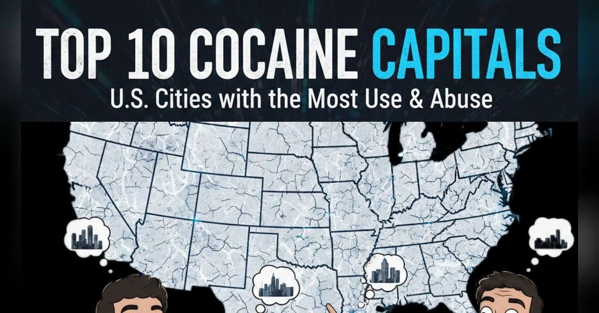 Ep. 527 - Top 10 Cocaine Cities Per Capita - High-Stakes Habits! #news ...