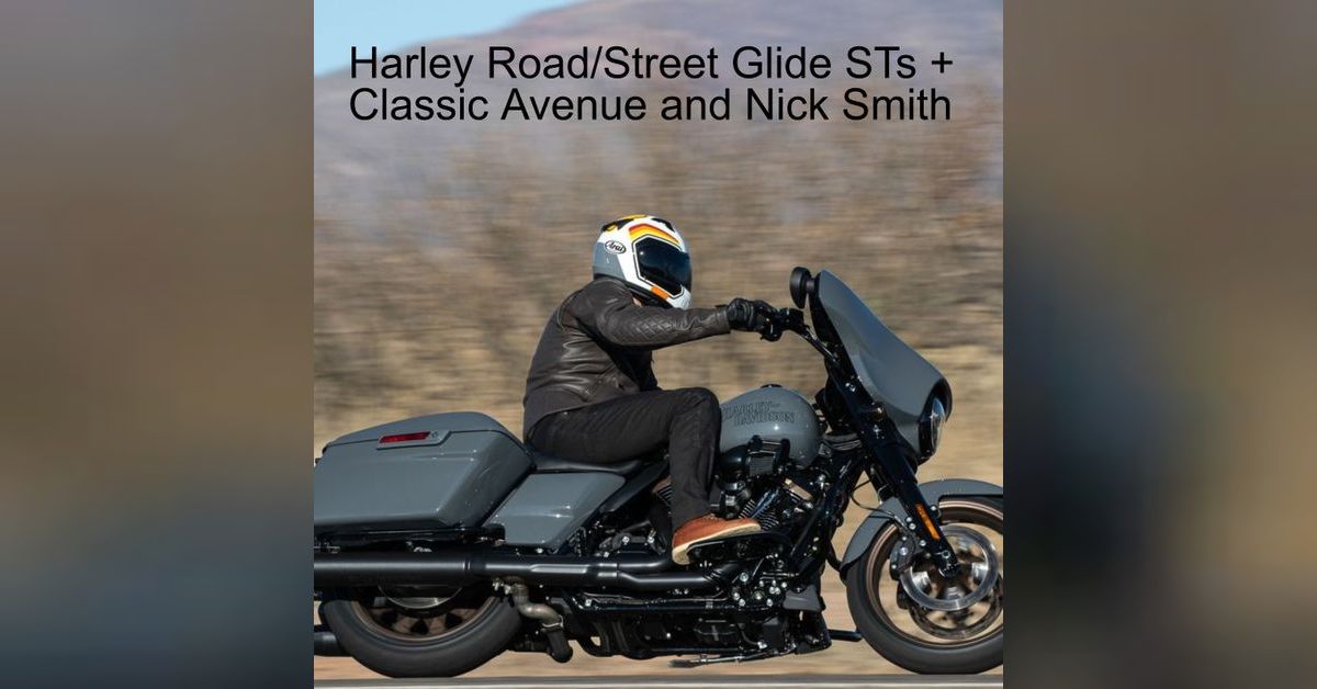 Harley Road/Street Glide STs + Classic Avenue and Nick Smith | Motos ...