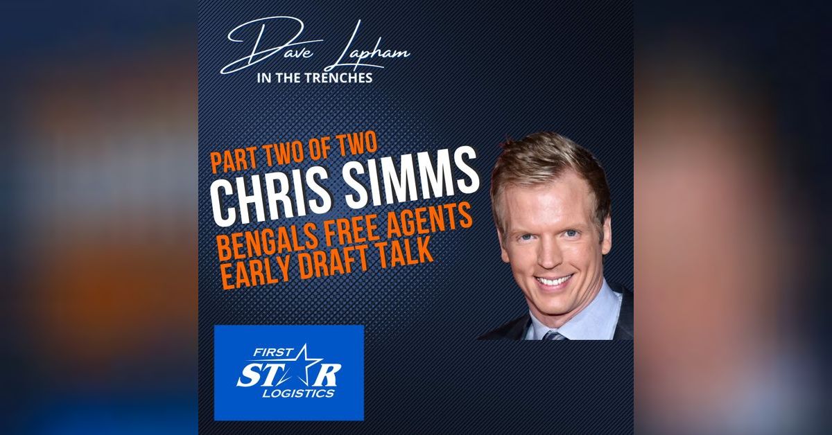 Chris Simms Part Two with Dave Lapham In The Trenches - Bengals Free ...