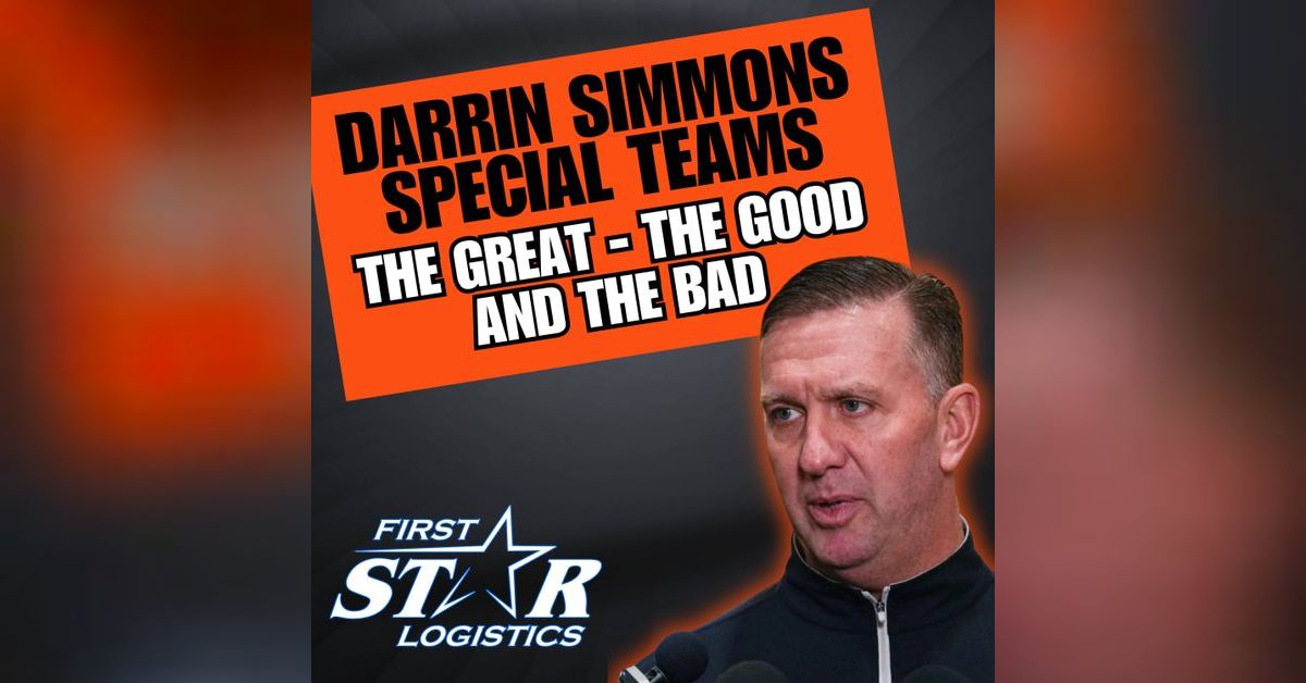 Darrin Simmons: The Great, The Good, and The Bad Of Cincinnati Bengals ...