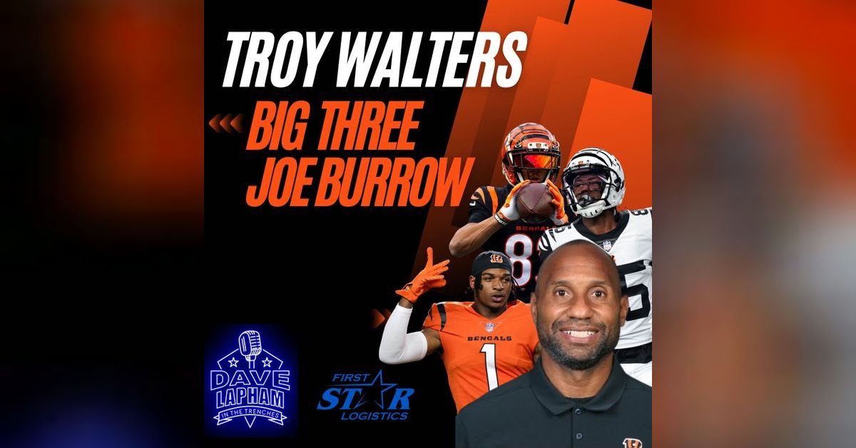 Bengals Receivers Coach Troy Walters Talks Big Three and Joe Burrow ...