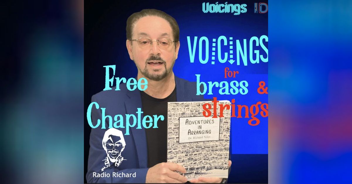 RICHARD NILES ADVENTURES in ARRANGING Free Chapter! VOICING Masterclass ...