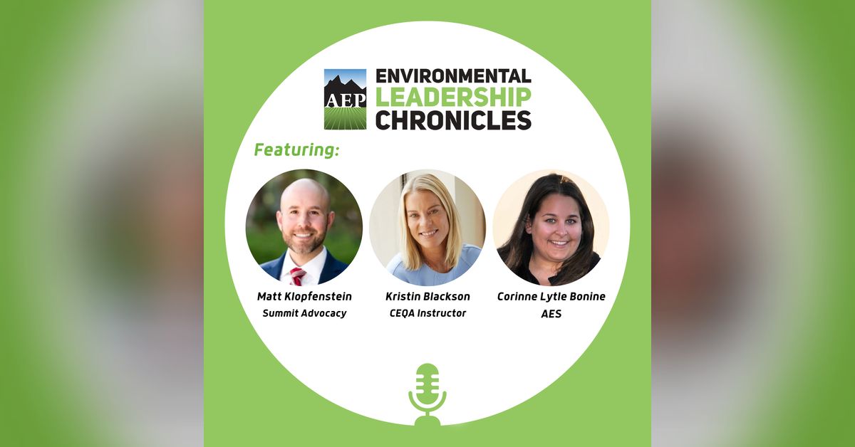 CEQA Series: Fair Argument Standard, ft. Corinne Lytle Bonine, Kristin ...