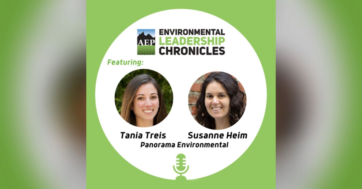 Leading an Environmental Consulting Firm, ft. Tania Treis and Susanne ...