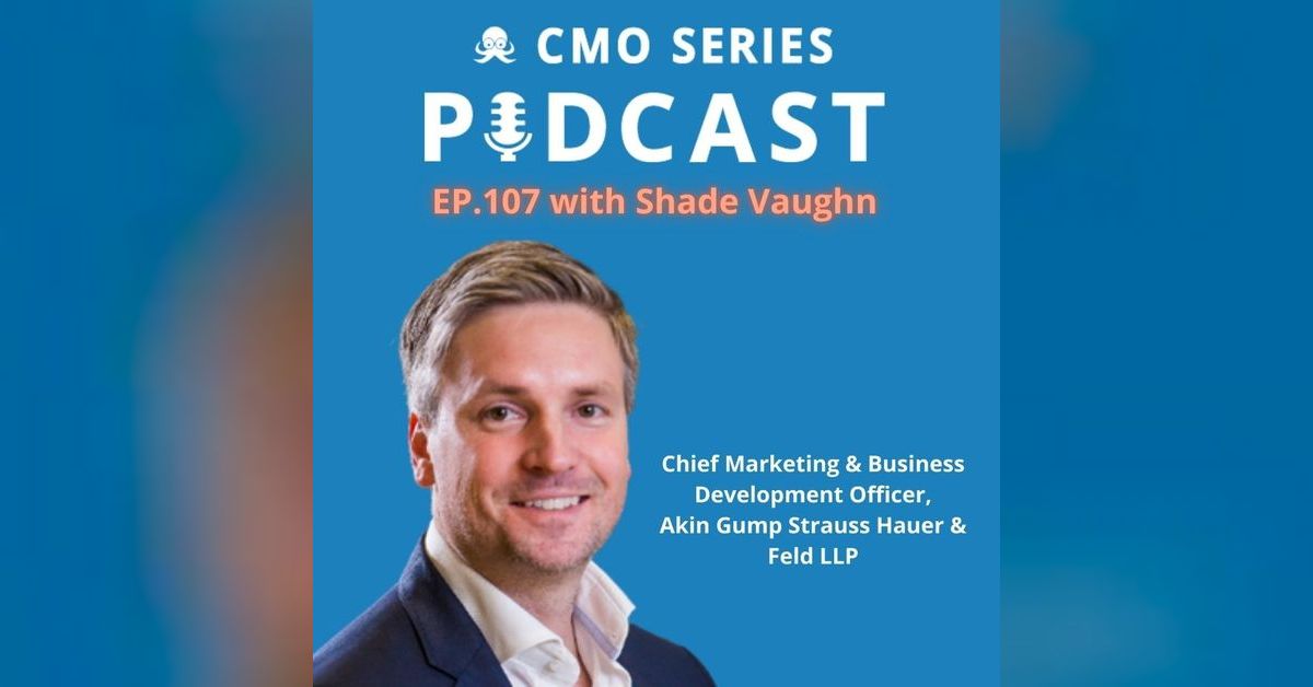 Episode 107 - Shade Vaughn of Akin on The Role of Changemaker for Legal ...