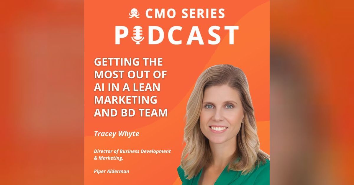 RE-RELEASE: Tracey Whyte on Getting The Most Out of AI in a Lean ...