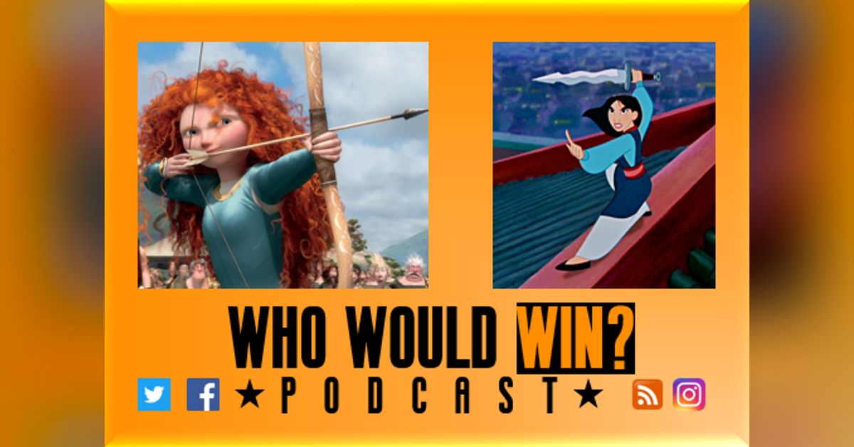 Mulan vs. Merida (Disney Fight!) | Who Would Win? Cast