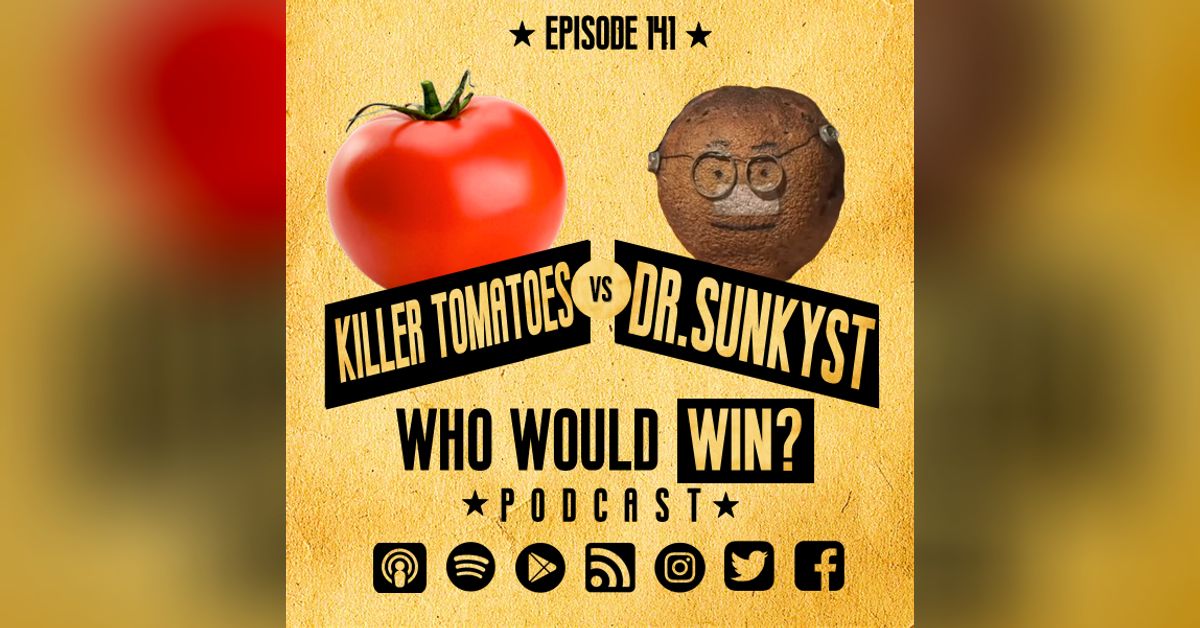 Veggie / Fruit Wars: Killer Tomatoes vs Dr. Sunkyst | Who Would Win? Cast