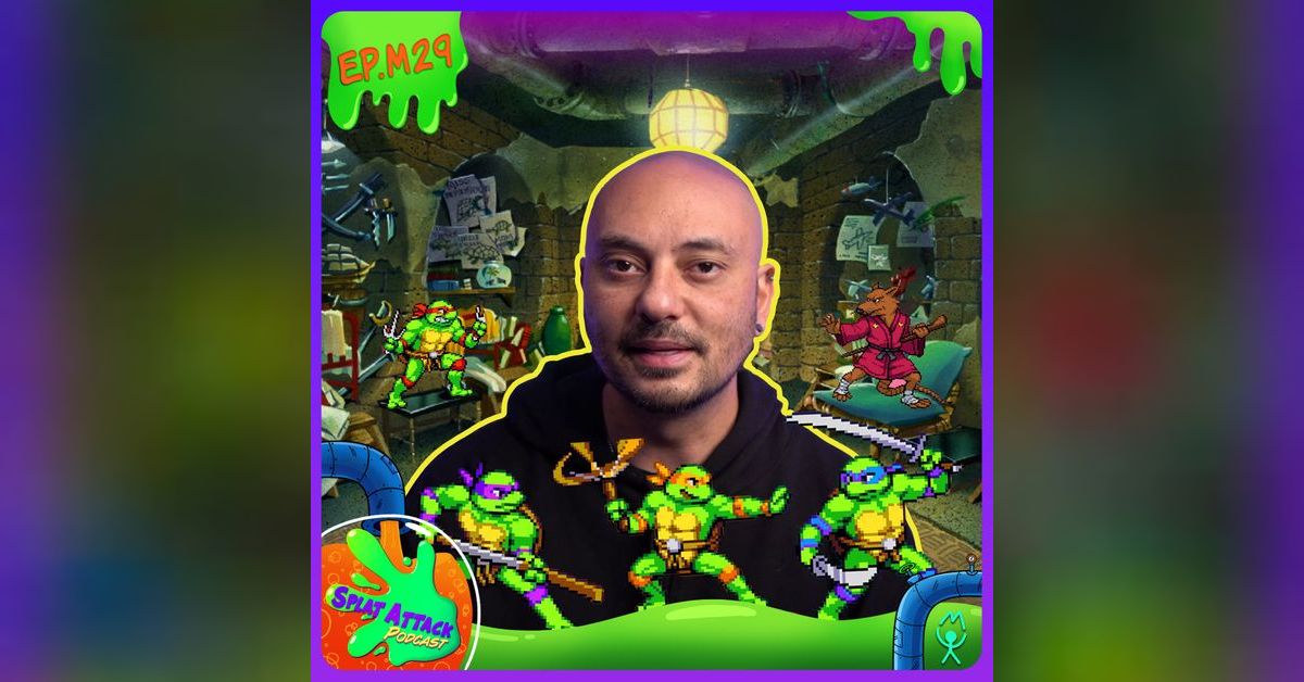 M29. A Conversation with Richard: TMNT Retro Games | Splat Attack Podcast