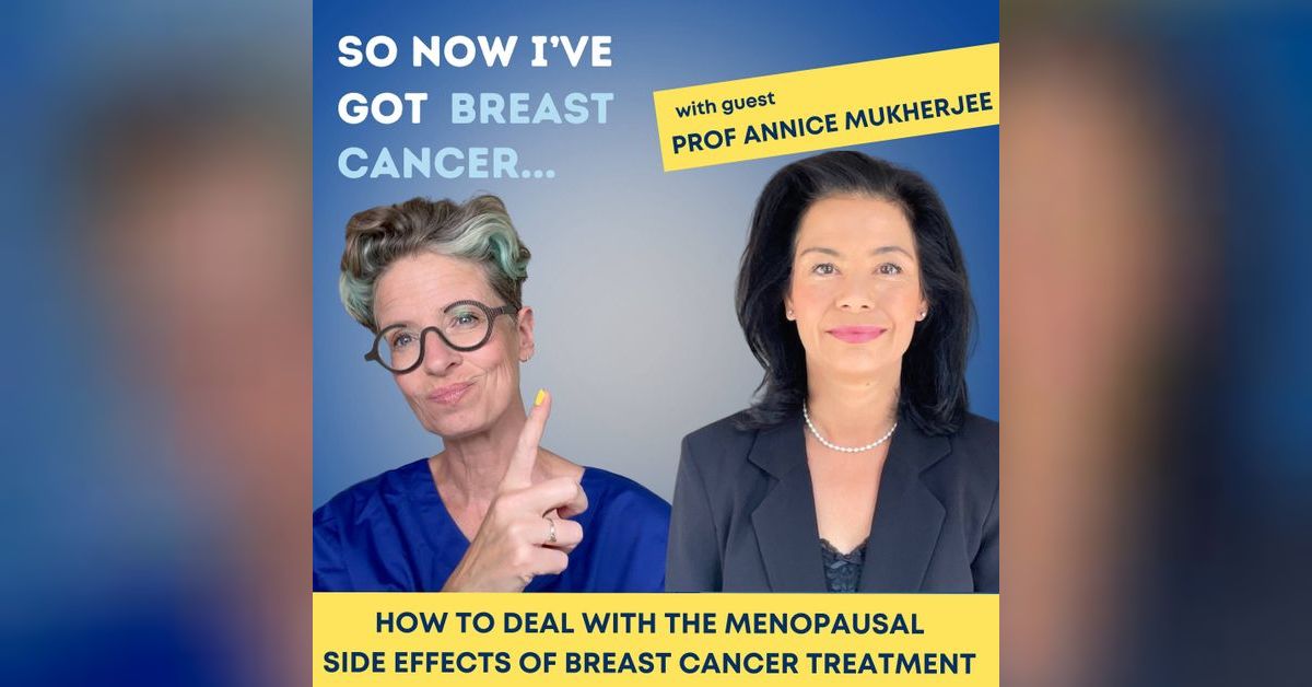 How to deal with the menopausal side effects of breast cancer treatment ...