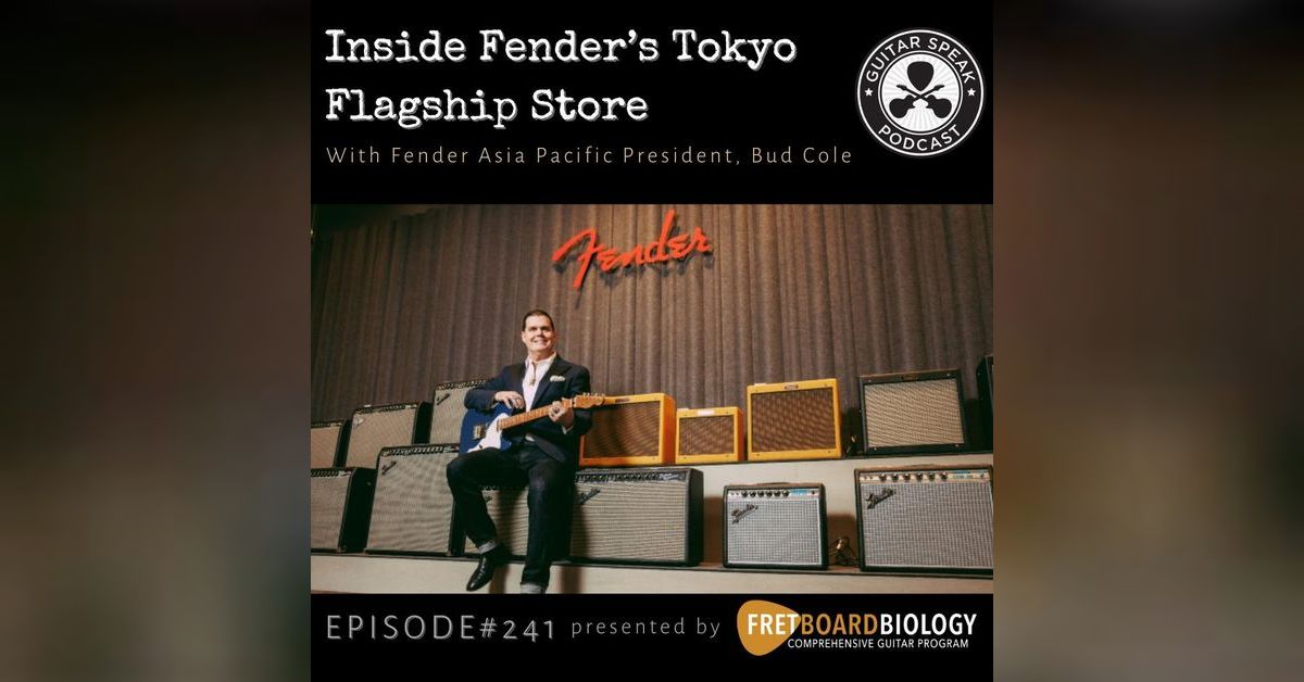 Inside Fender's Tokyo Flagship Store with Bud Cole, President Fender ...