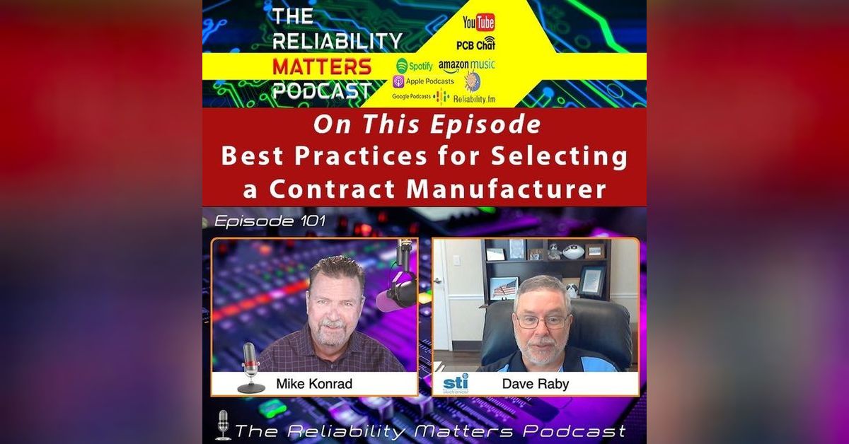 RM 102: Contract Manufacturer Selection Process Best Practices | PCB Chat