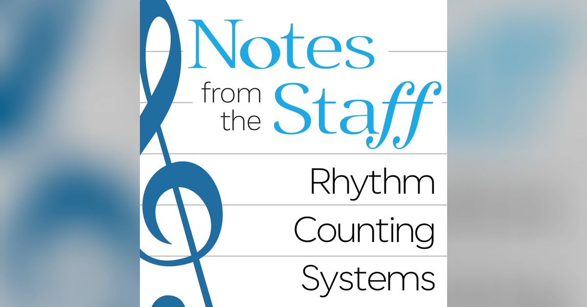 Rhythm Counting Systems with David Newman, Leah Sheldon and Greg Ristow ...