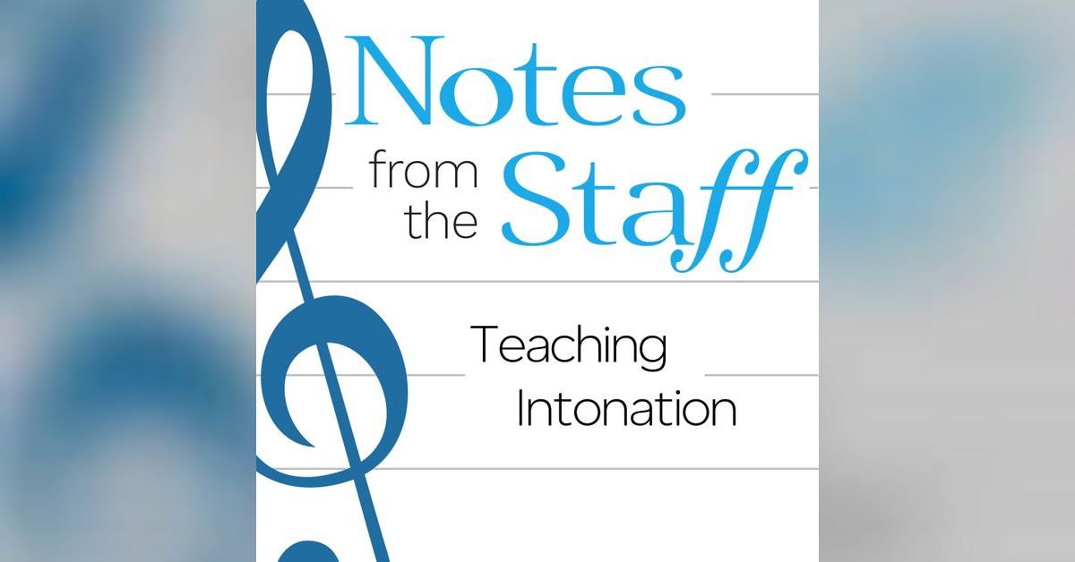 Teaching Intonation | Notes from the Staff