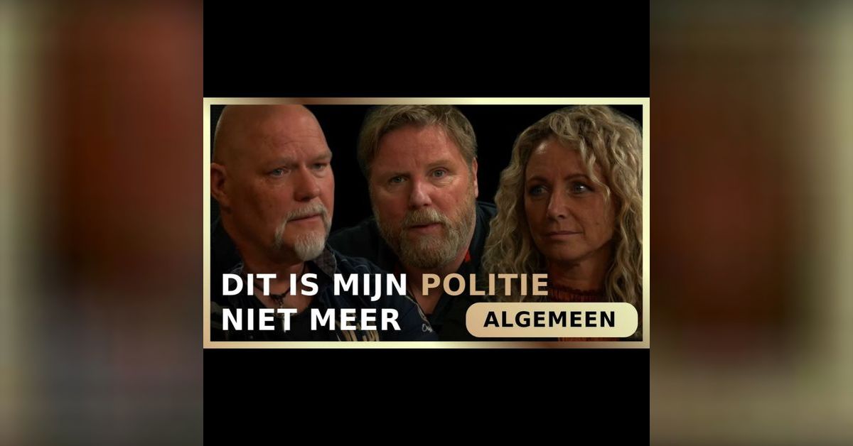 Dit is mijn politie niet meer - Erik van der Horst, Peter Cirk, Alice ...