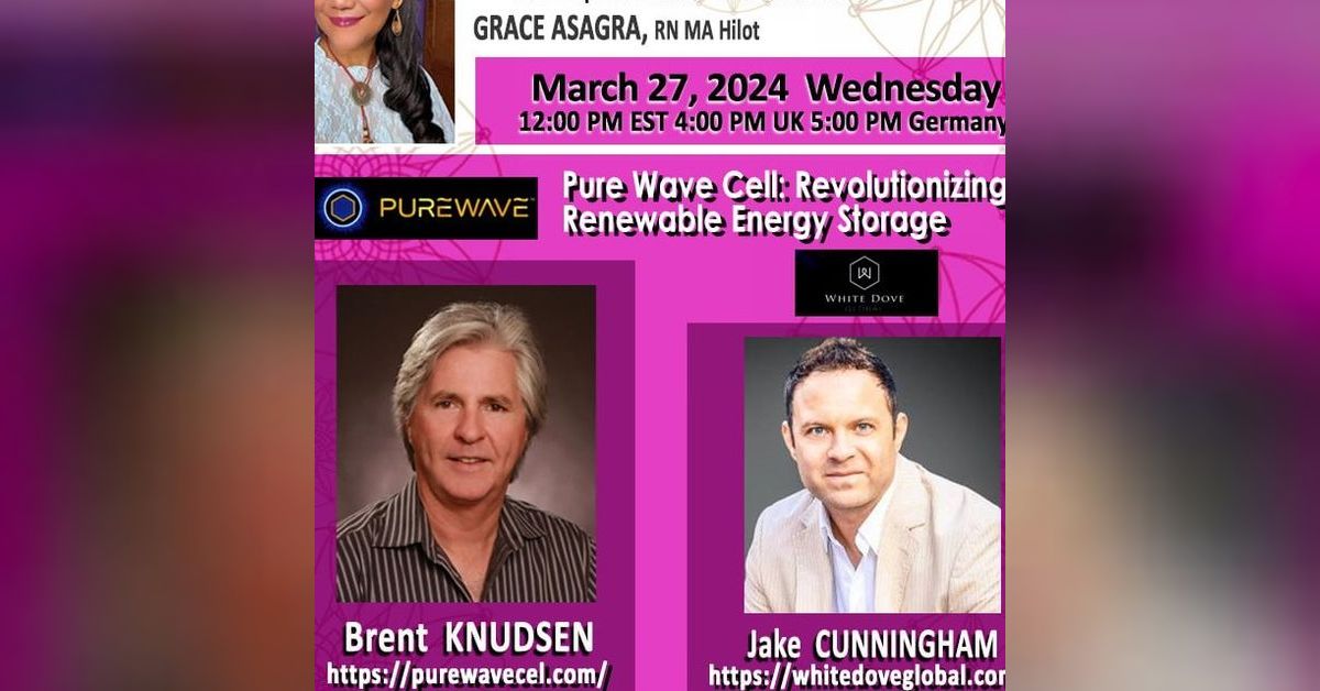 #358- Brent Knudsen & Jake Cunningham - Pure Wave Cell: Revolutionizing ...
