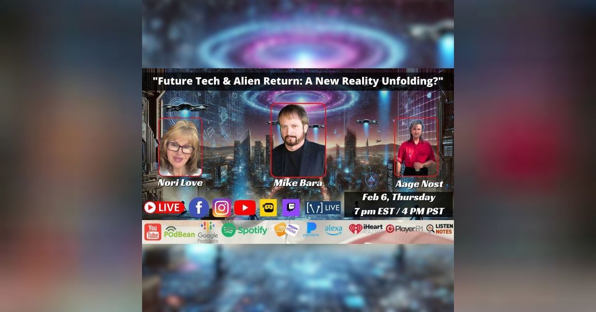 "Future Tech & Alien Return: A New Reality Unfolding?" with Mike Bara ...