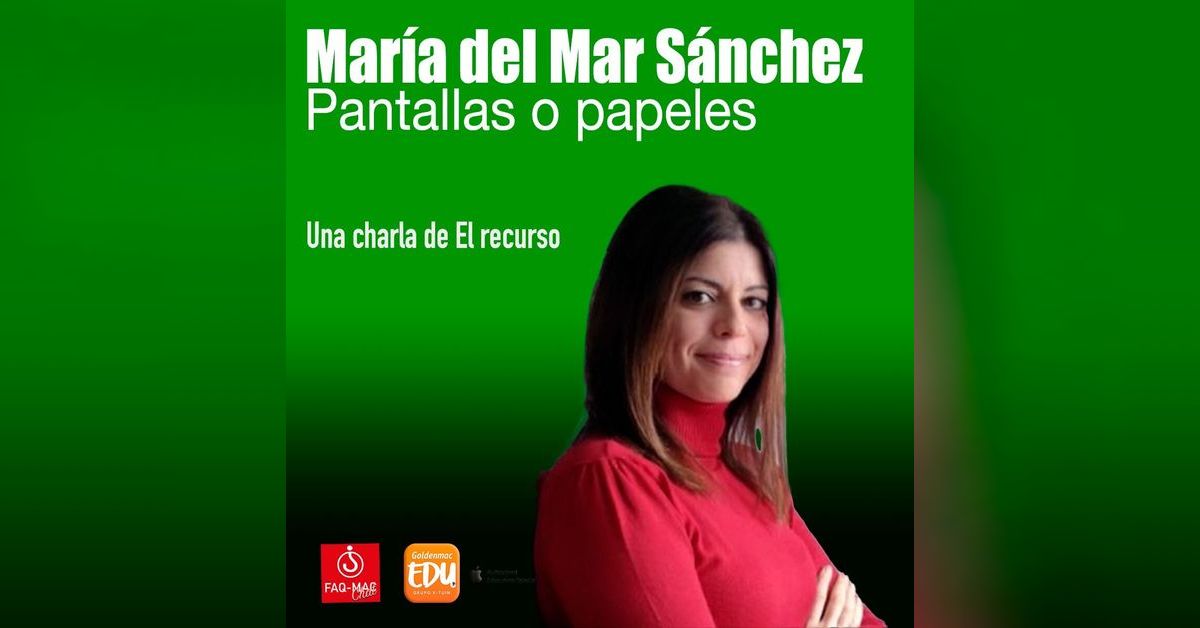 María del Mar Sánchez: perder los papeles por las pantallas | El Recurso