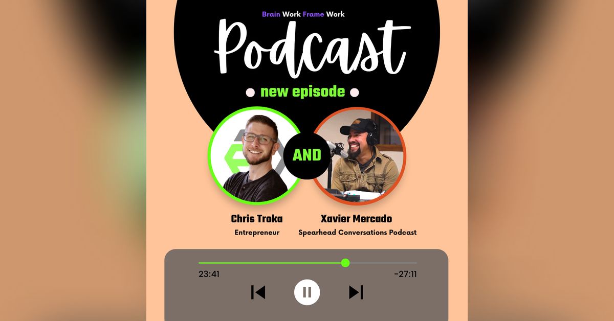 Xavier with Spearhead Conversations Podcast showcases guests who make ...