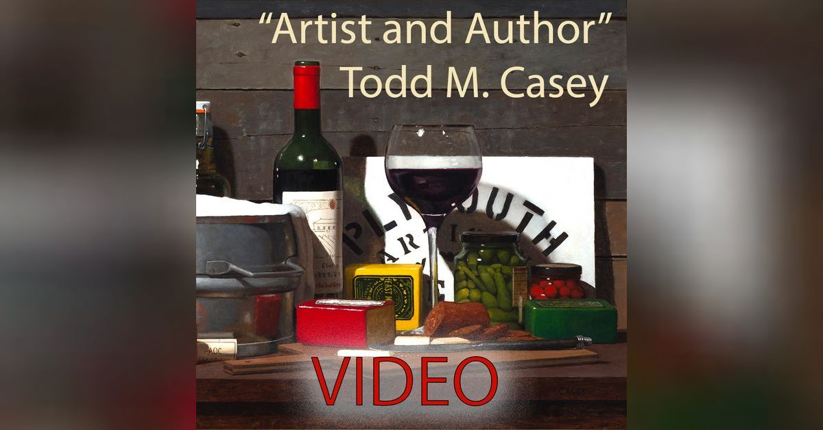 ”Artist and Author” Todd M. Casey (VIDEO) | The Undraped Artist Podcast