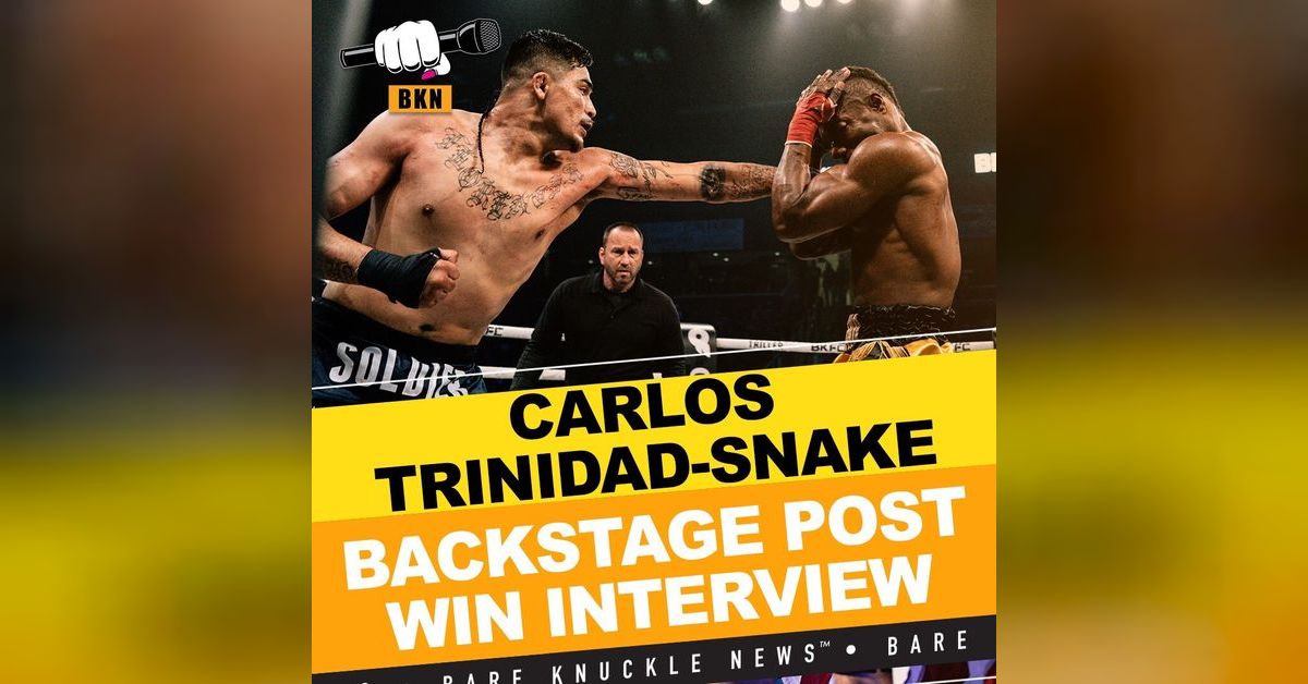 I’m Comin’ to the Top Baby!” Carlos Trinidad Wins Impressive 5 Round ...