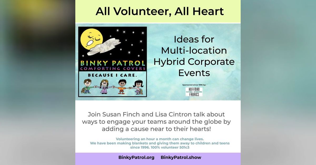 EP8 Creative Hybrid Events for Global Companies | All Volunteer, All ...