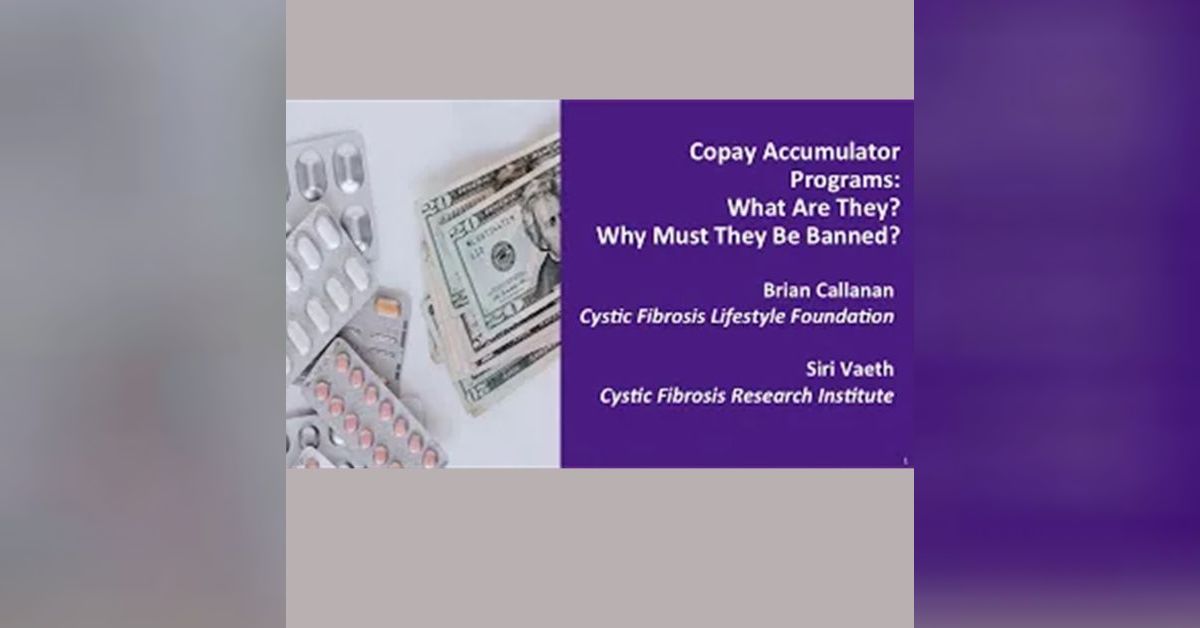Copay Accumulator Programs: Why Must They Be Banned? (Audio) | The CFRI ...