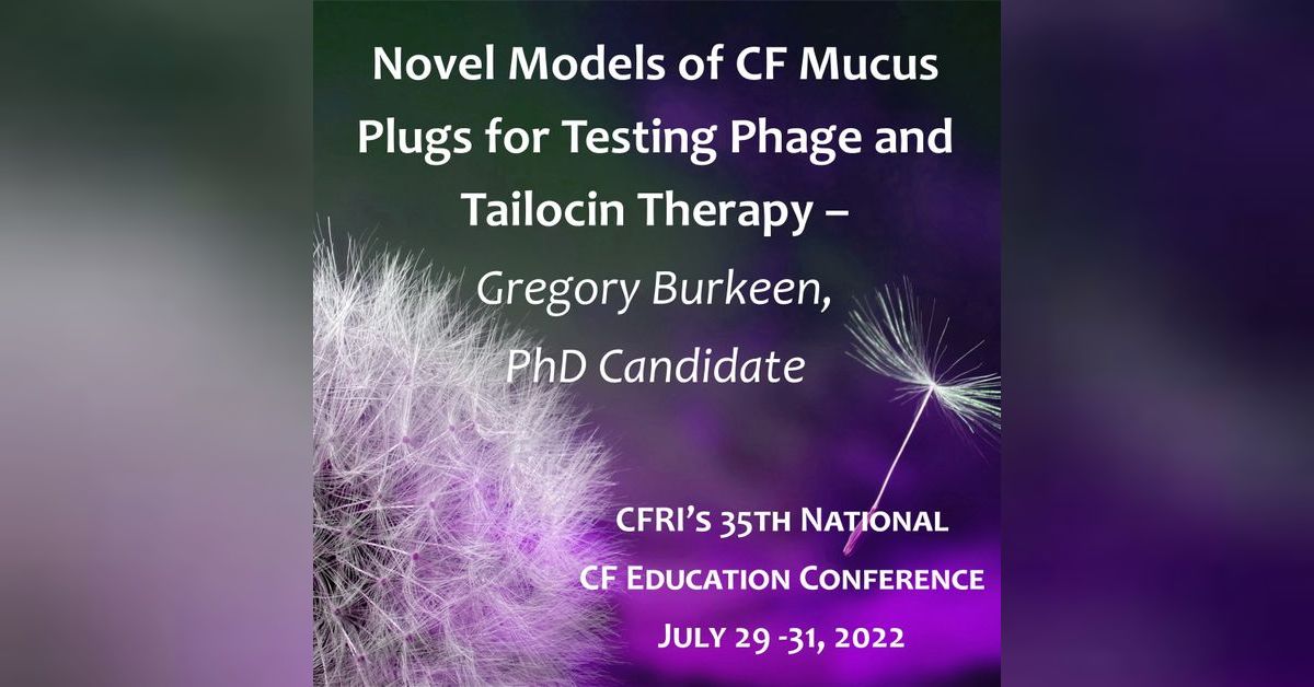 Novel Models of CF Mucus Plugs for Testing Phage and Tailocin Therapy ...