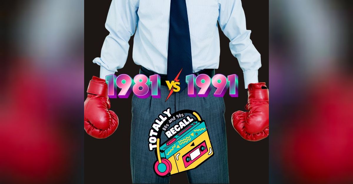 Billboard 1981 vs 1991 | Totally 80s and 90s Recall