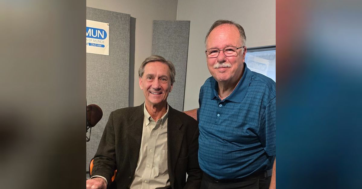 Muncie Mayor Dan Ridenour on Delaware County Today 9/09/25 | WMUN