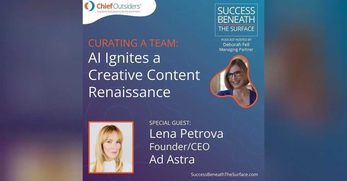 EP36: AI Ignites a Creative Content Renaissance | Success Beneath the ...