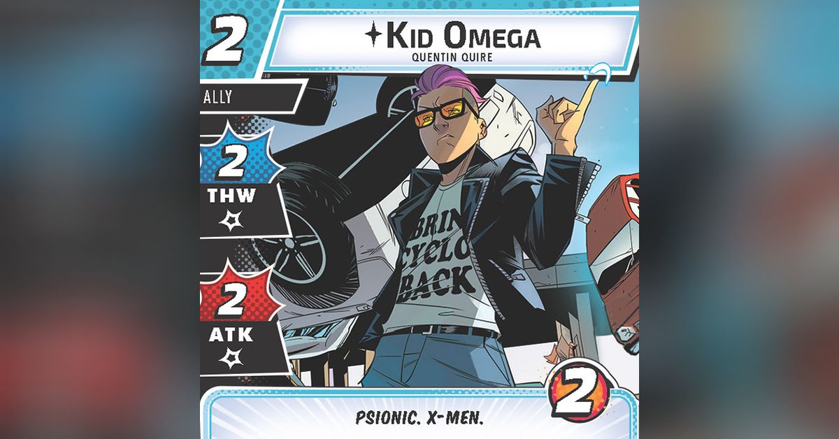 E49.2 - New Card Reveal: Kid Omega | Winning Hand - A Marvel Champions ...