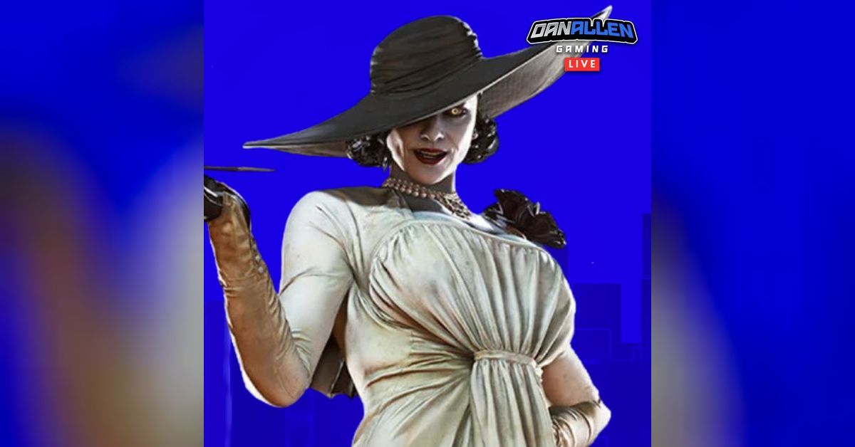 Lady Dimitrescu Aka Maggie Robertson From Resident Evil Village Live With Dan Allen Gaming