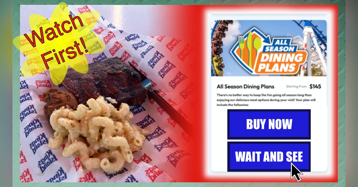 Why You Might Want To Hold Off On Buying A 2026 Kings Island Dining ...