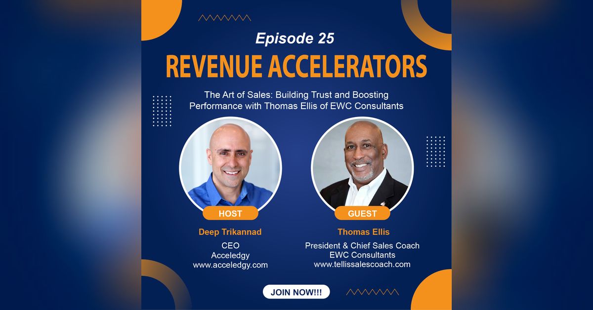 The Art of Sales: Building Trust and Boosting Performance with Thomas ...