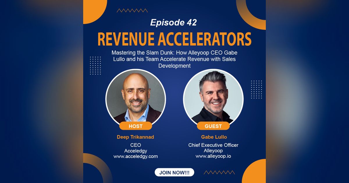 Mastering the Slam Dunk: How Alleyoop CEO Gabe Lullo and his Team ...