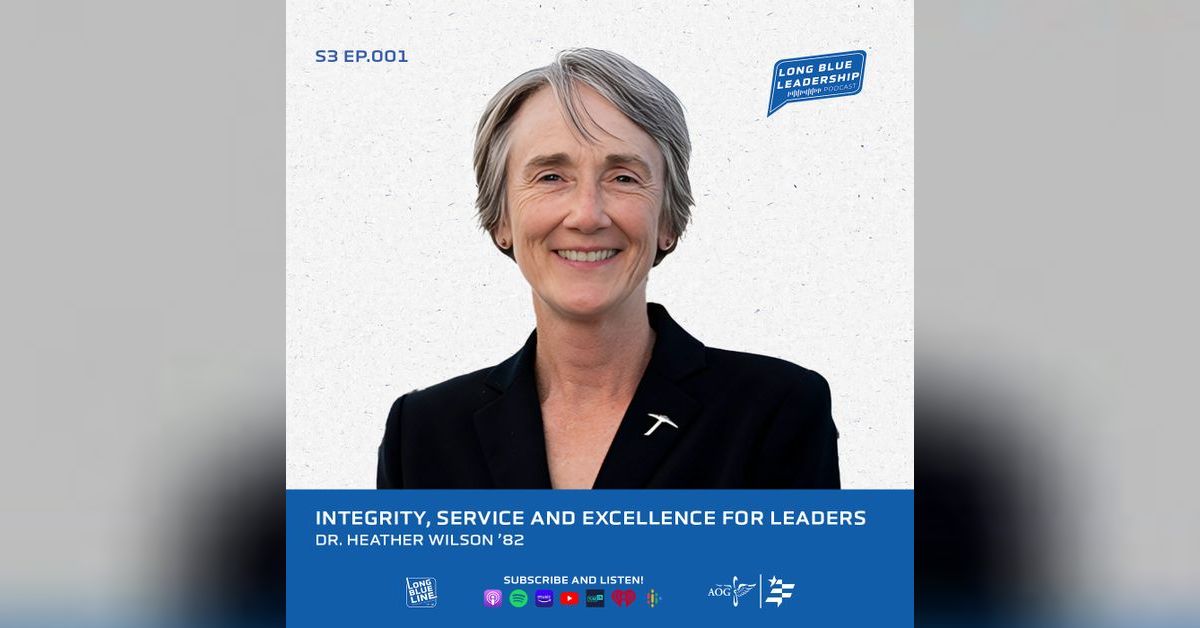 Dr. Heather Wilson ’82 - Integrity, Service and Excellence for Leaders ...