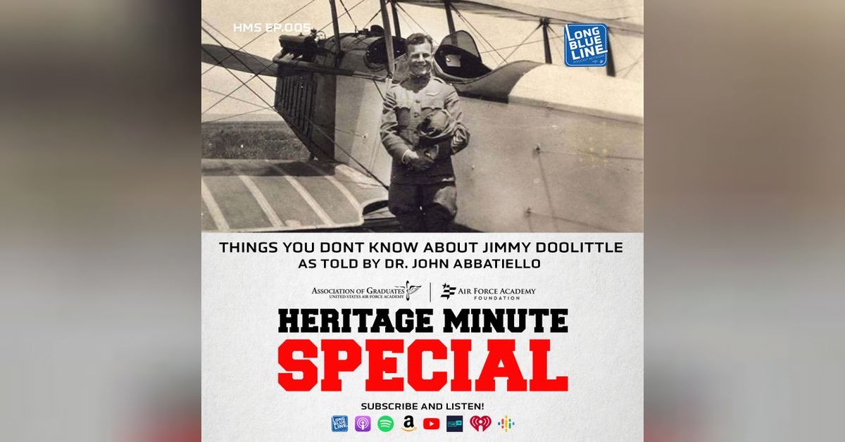 Things you Might not Know About Jimmy Doolittle - A Heritage Minute ...