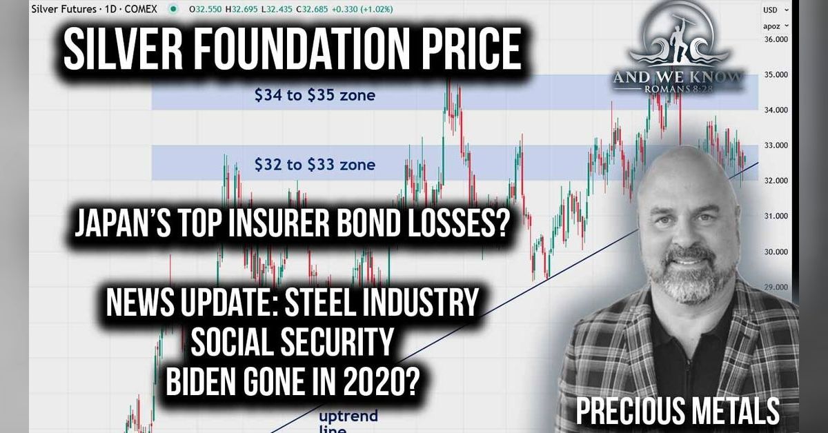 6.1.25: Silver FOUNDATION price means bigger gains coming, Japan issues ...