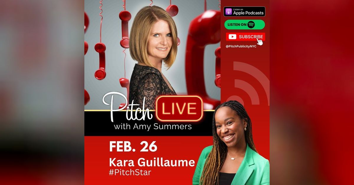 Earn trust with confidence: #PitchStar Kara Guillaume | Pitch Live with ...