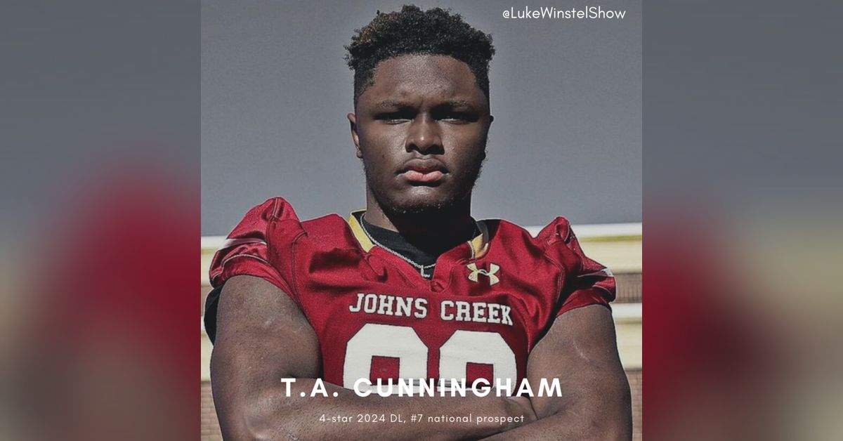E196: T.A. Cunningham - #7 player in the 2024 class, 4-star DL prospect ...
