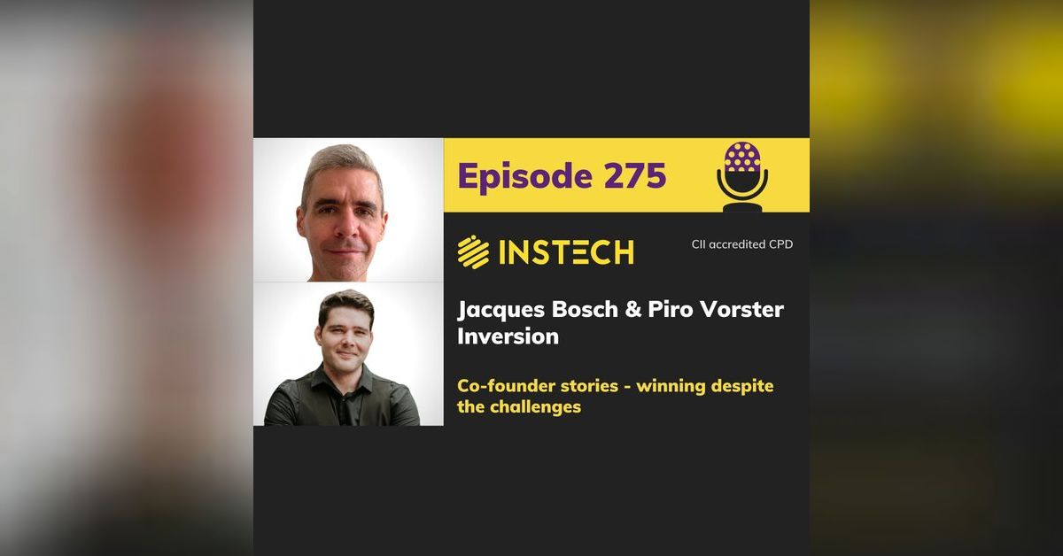 Jacques Bosch & Piro Vorster: Inversion: Co-founder stories - winning ...