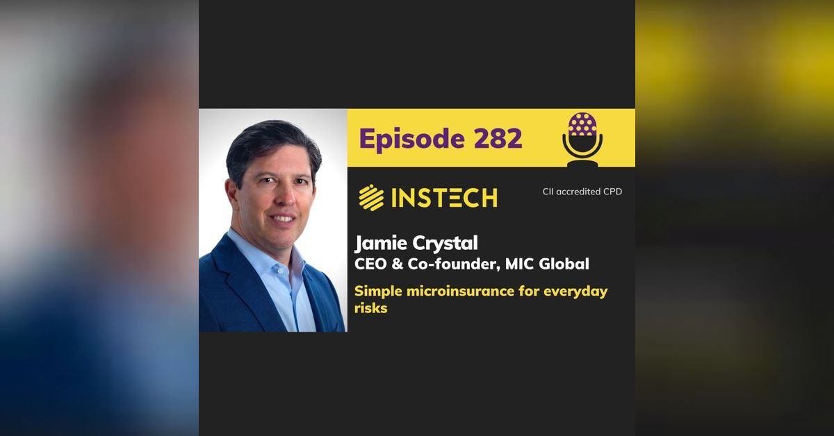 Jamie Crystal, CEO & Co-founder: MIC Global: Simple microinsurance for ...