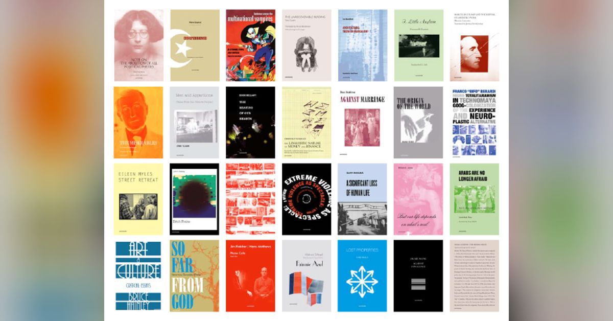 Semiotext(e) with Chris Kraus and Hedi El Kholti | The MIT Press Podcast