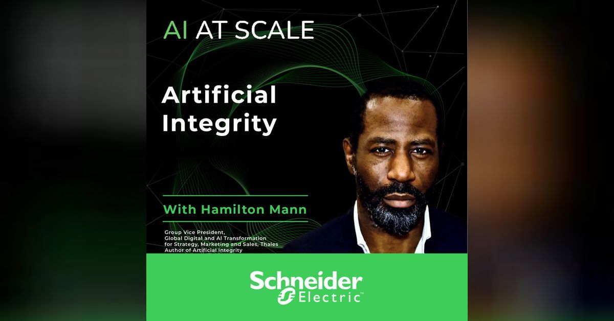 Hamilton Mann: Artificial integrity | AI at Scale