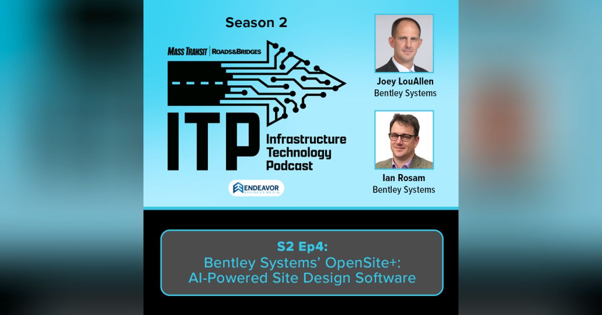 Bentley Systems' OpenSite+: AI-Powered Site Design Software ...