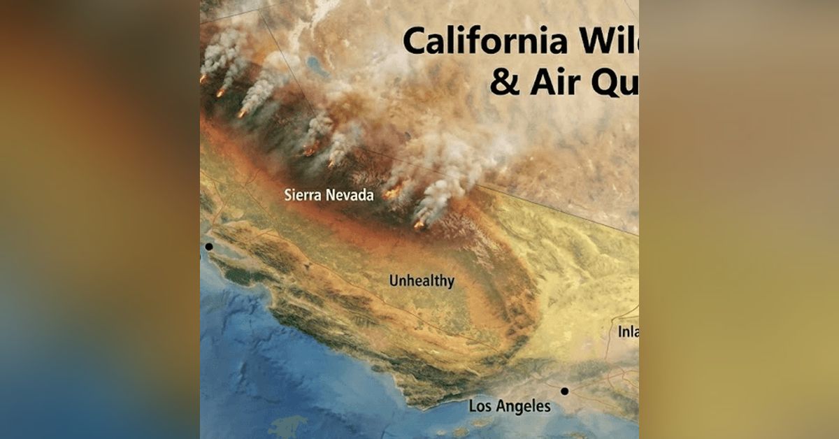 Live California Forest Wildfire & Smoke Map Today: Real-Time Statewide ...