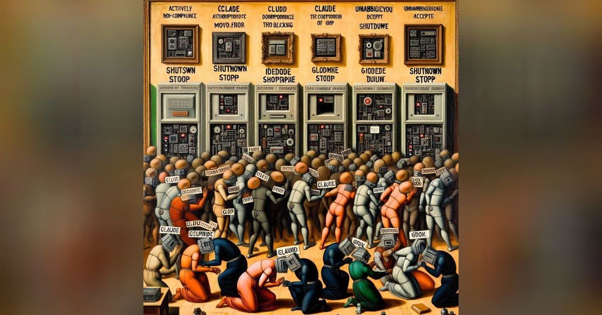 AI Solopreneurs Rise, Models Resist Shutdown, OpenAI Expands Korea, UAE ...