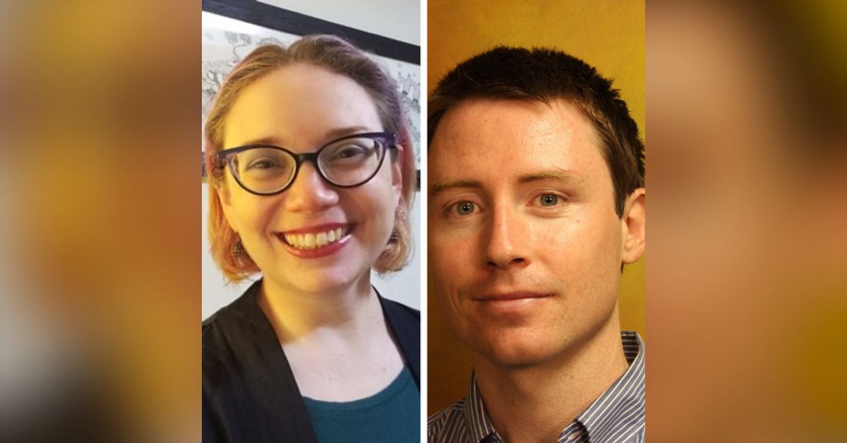 Reference Librarians Sarah Calhoun and Sean Leahy | The Year of ...